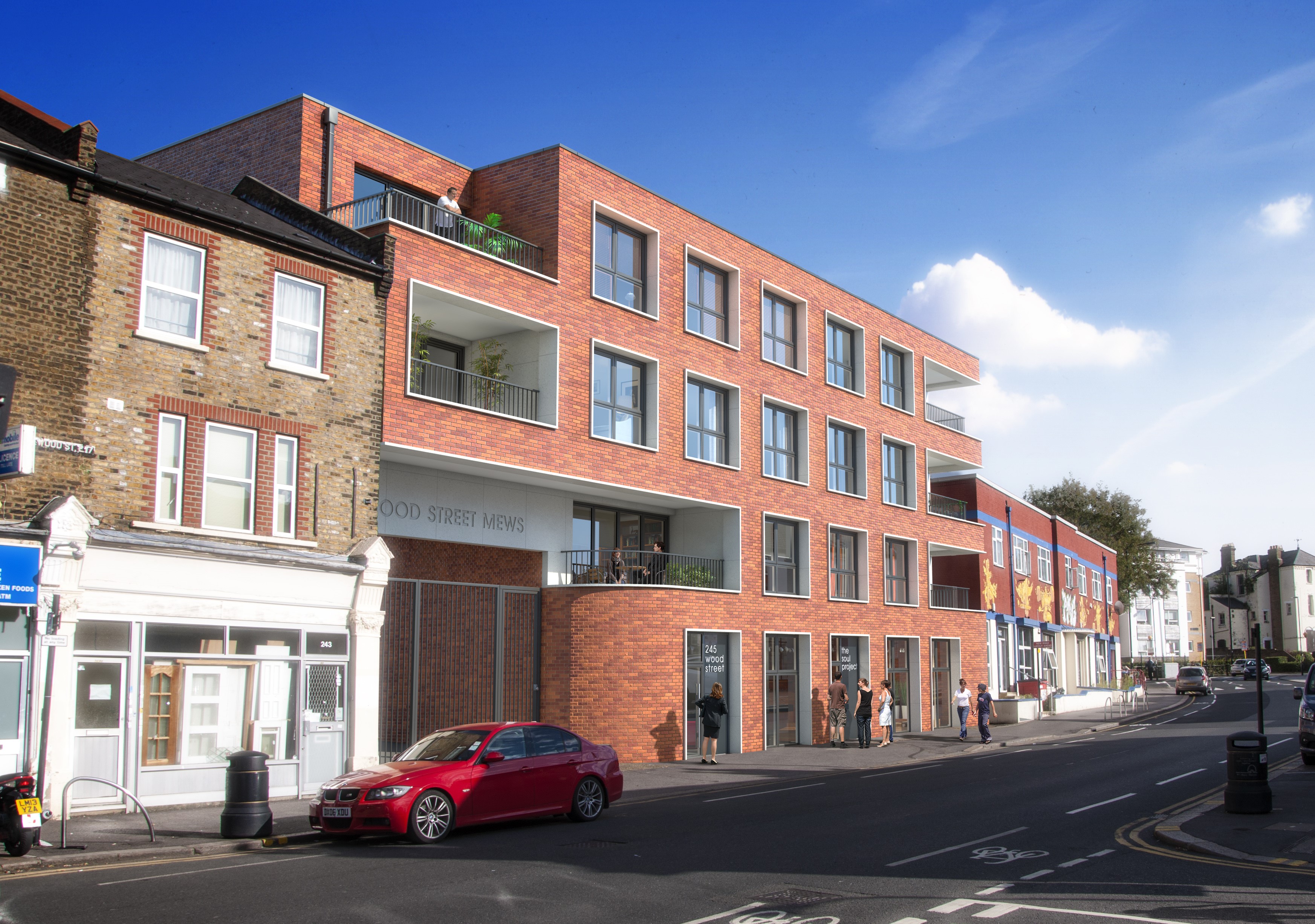 Wood Street Mews, London - London Building Control