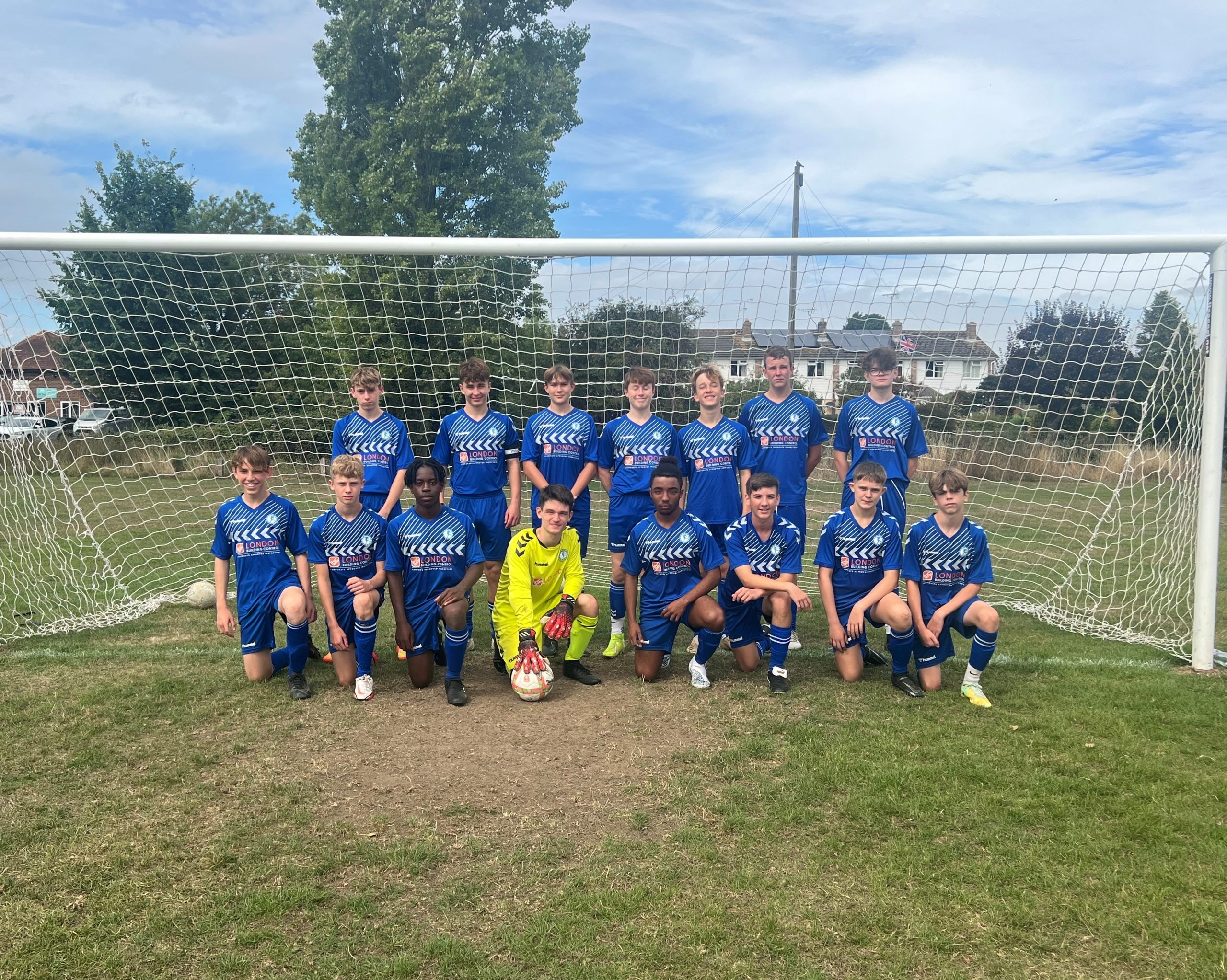 Hunston Community Club CFC U15’s sponsorship | London Building Control
