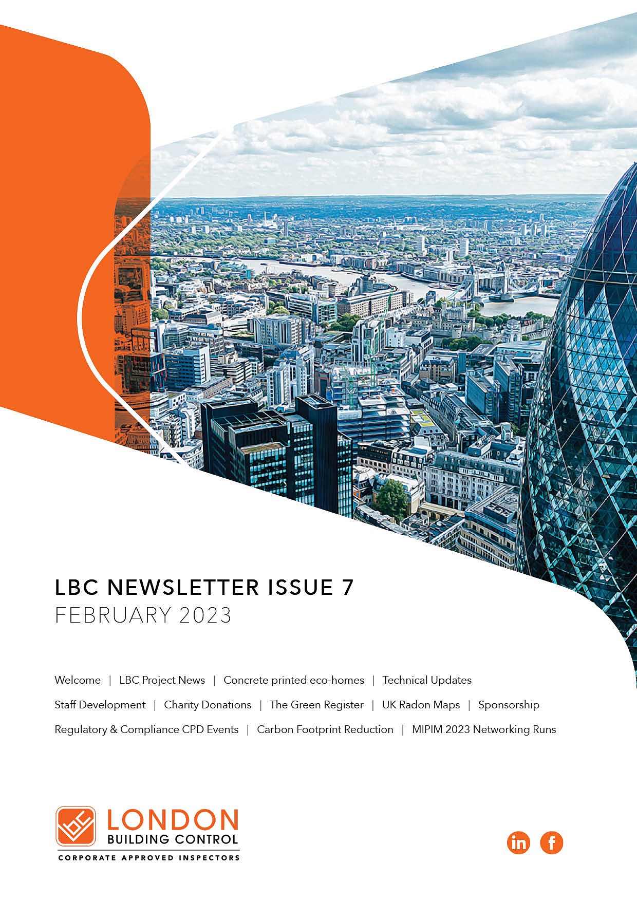 LBC Newsletter Issue 7 – February 2023 | London Building Control