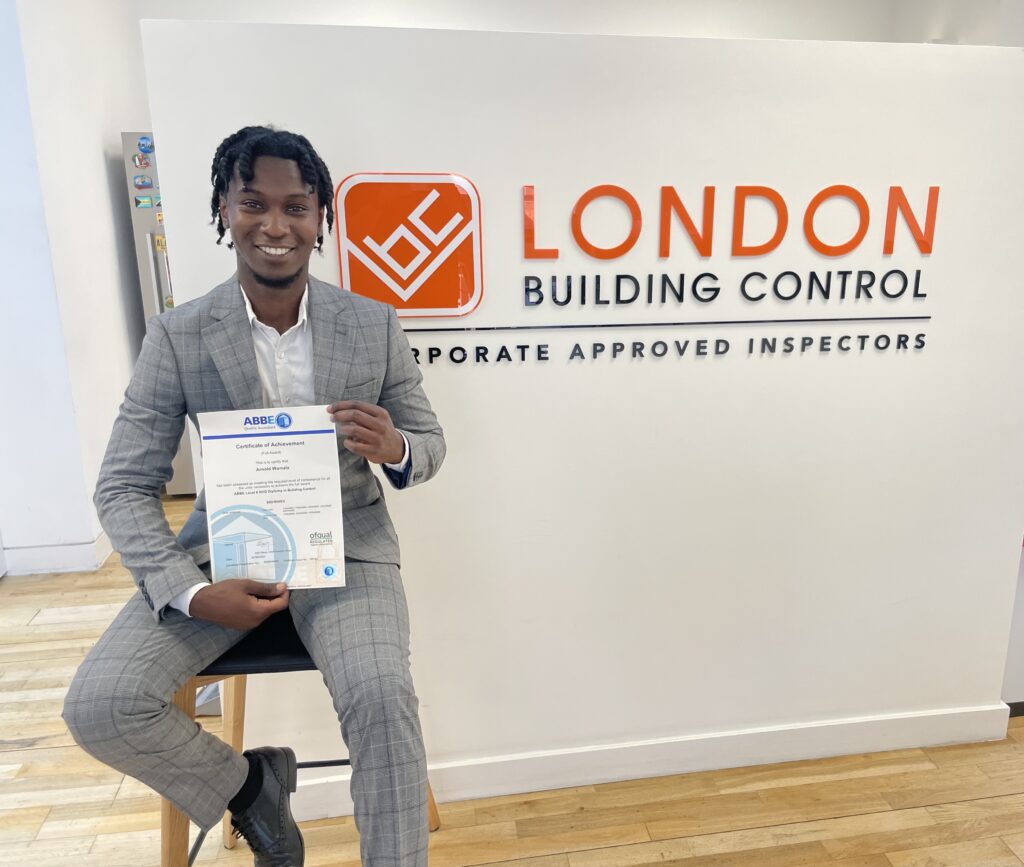 Charlie Wamala - Completes ABBE Level 6 NVQ Diploma in Building Control ...